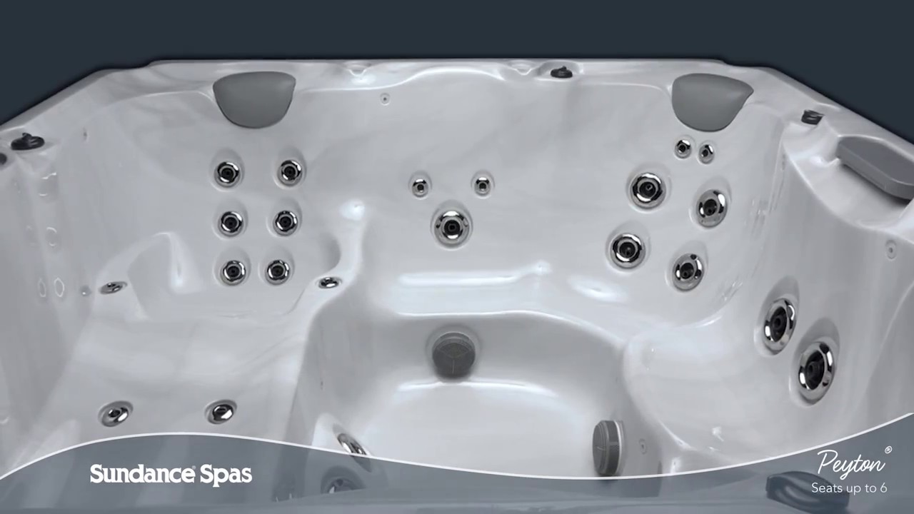 Explore the Peyton® from the Sundance® Spas 680™ Series - YouTube