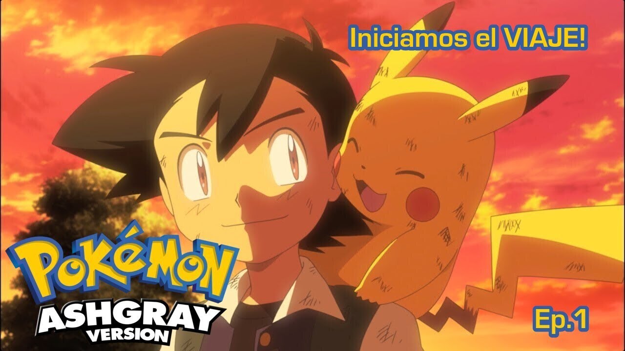 EL JUEGO DE ASH igual al ANIME!!! Iniciamos el VIAJE! Ep.1 #Pokemon # ...