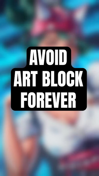 Avoid Art Block With These 3 SIMPLE Tips (stay motivated) - YouTube