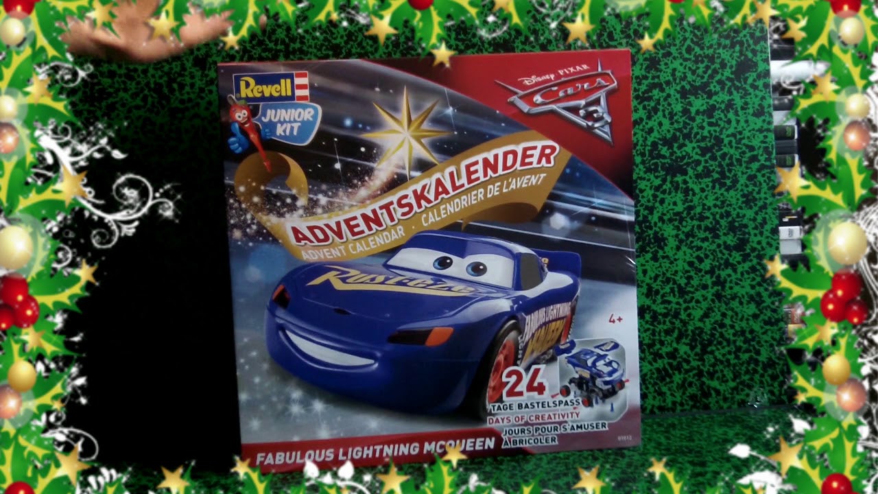 annonce calendrier de l'avent cars 3 - YouTube