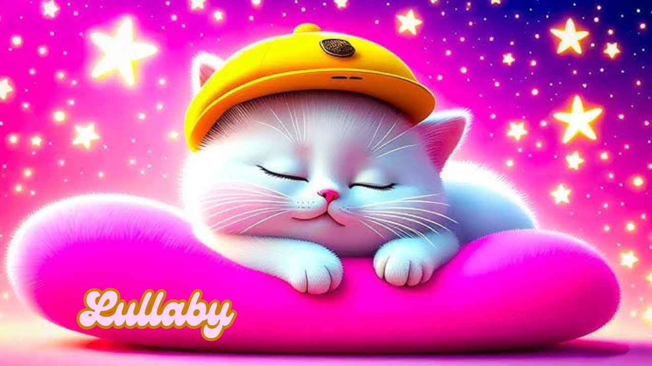 Relaxing Cat Sleep Lullaby for Peaceful Nights | Soothing Music for ...