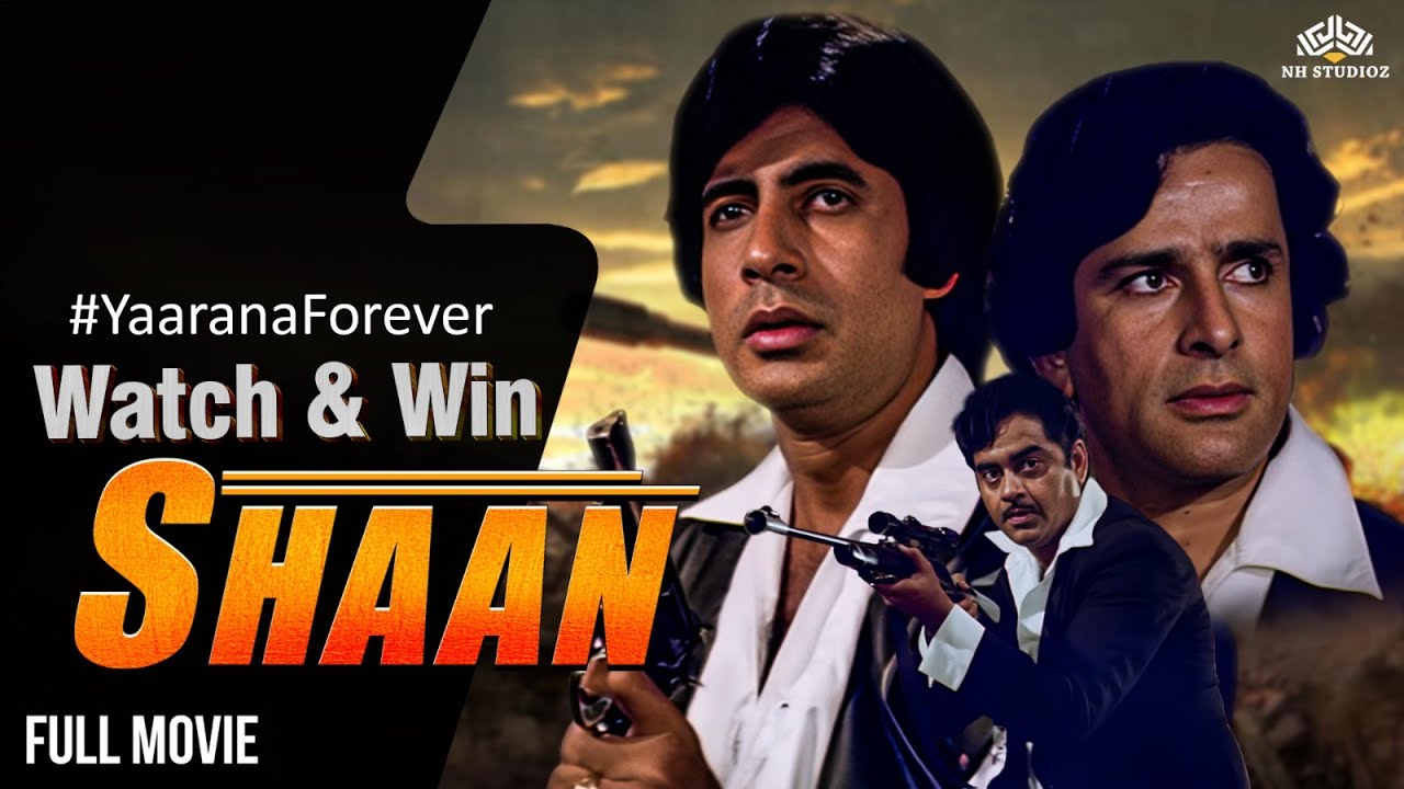 Shaan (1980) (Full Movie) WATCH & WIN 😍| Friendship Day Bollywood Quiz ...