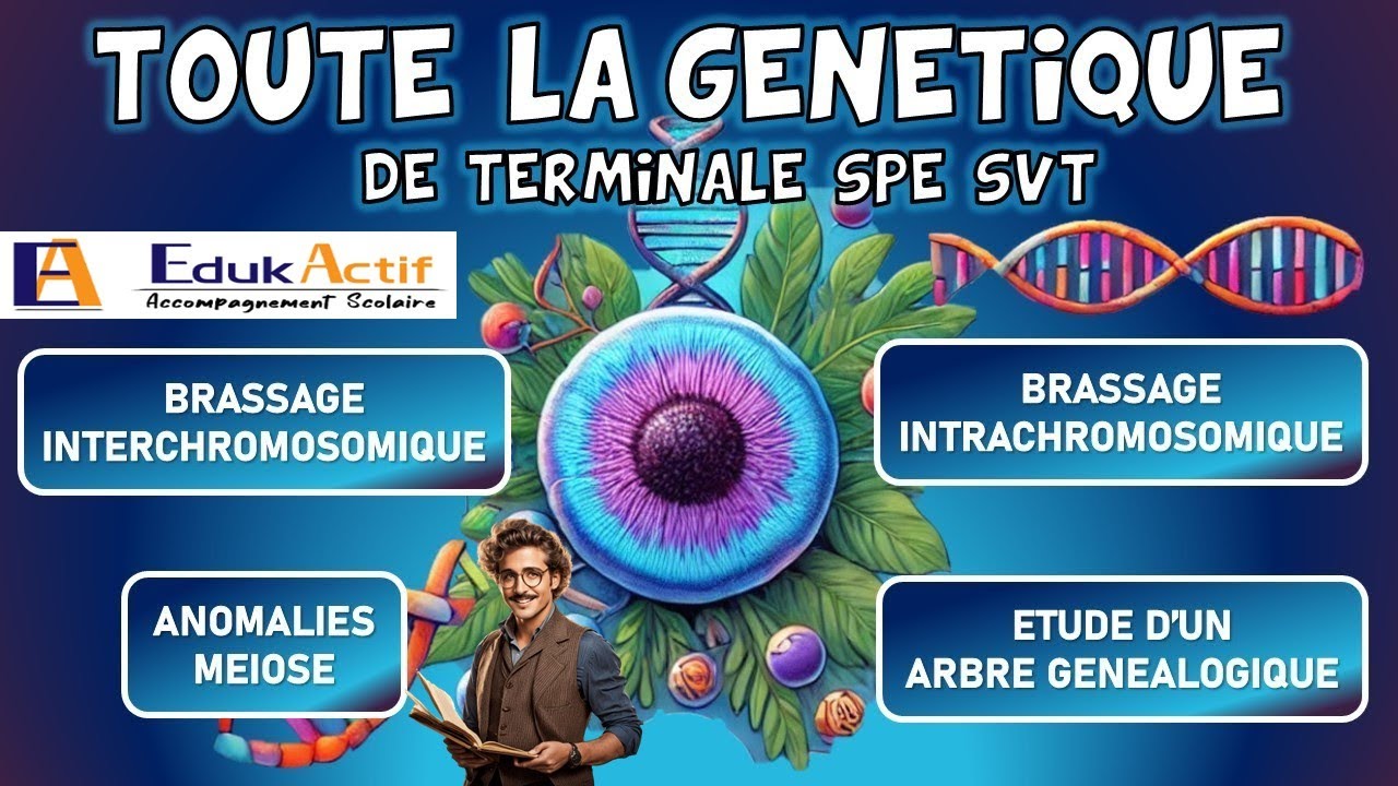 Toute la génétique expliquée pour la spécialité SVT en terminale # ...