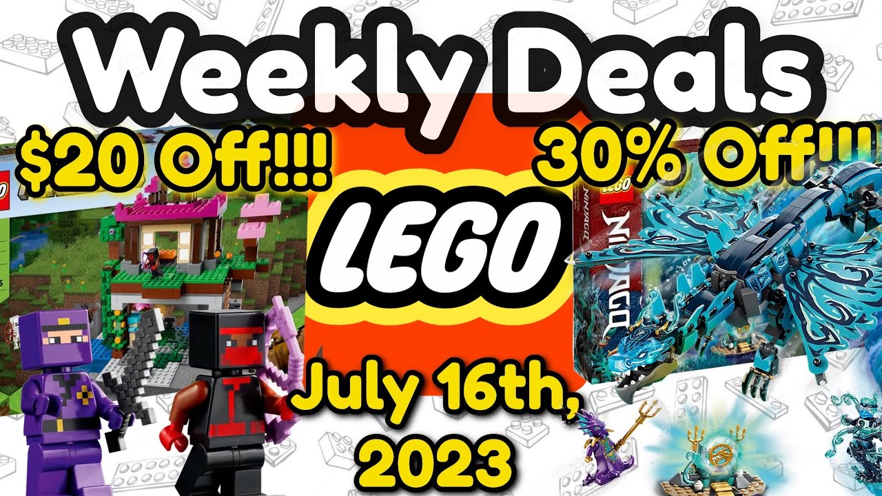 Weekly LEGO Deals! Post Prime Day Sales Plus More LEGO Announcements in ...