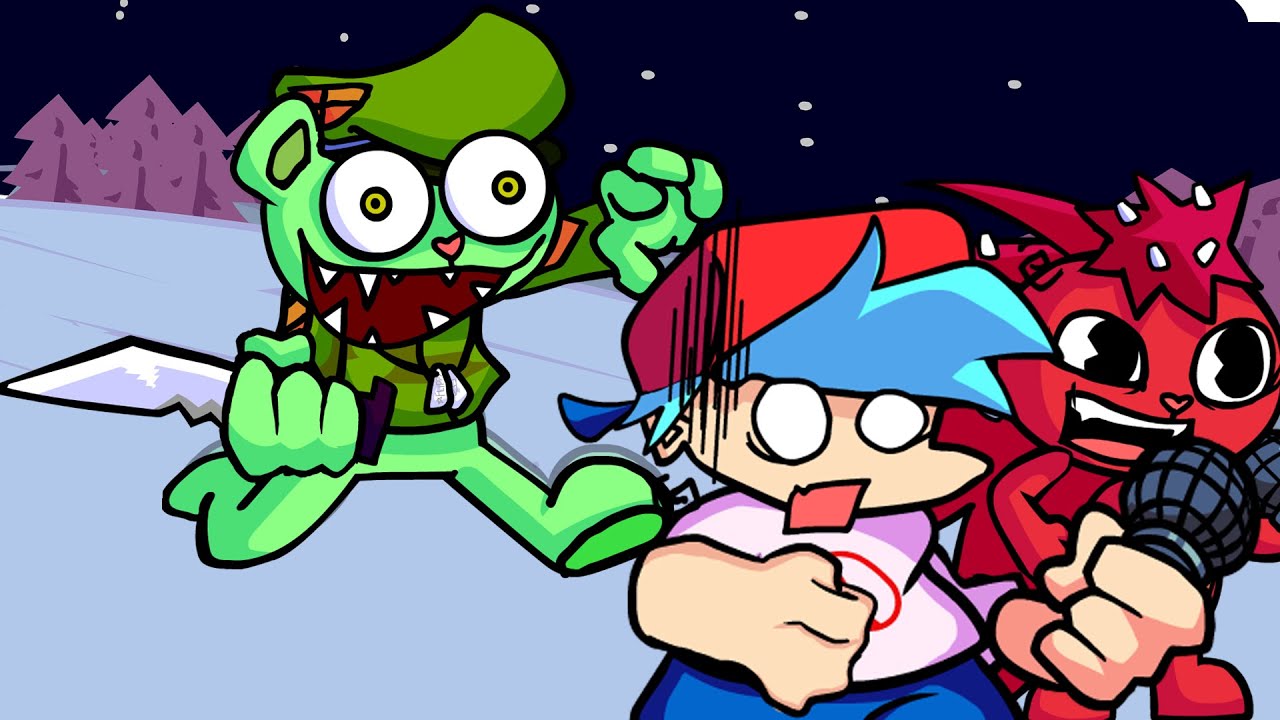 FNF Aggression - RUN AWAY FROM FLIPPY ! (FULL COMBO)(Very Hard/Flipped ...