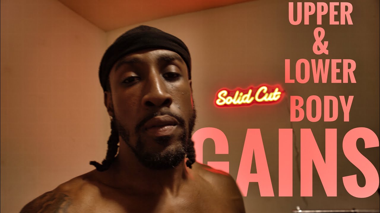 Simple Upper & Lower Body Routine At Home | Solid Cut Fitness - YouTube