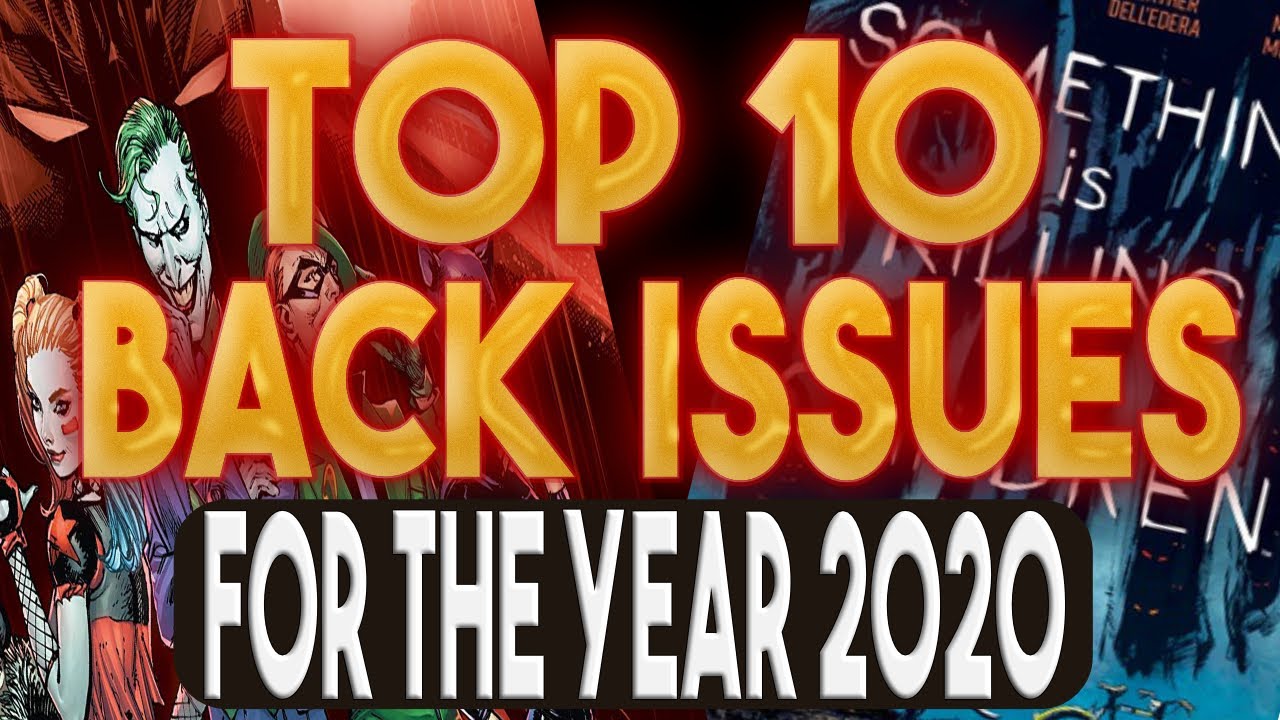 Best Comic Book Back Issues of 2020 - YouTube