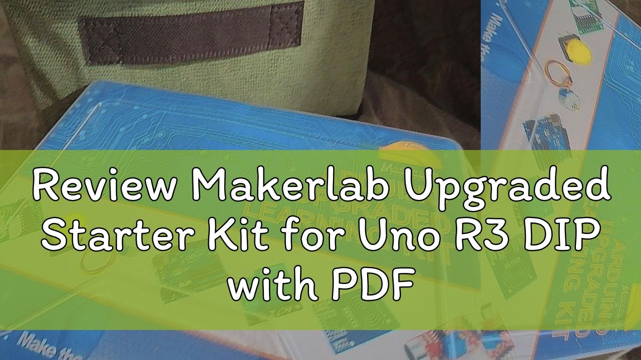 Review Makerlab Upgraded Starter Kit for Uno R3 DIP with PDF Manual Lessons Compatible with ...