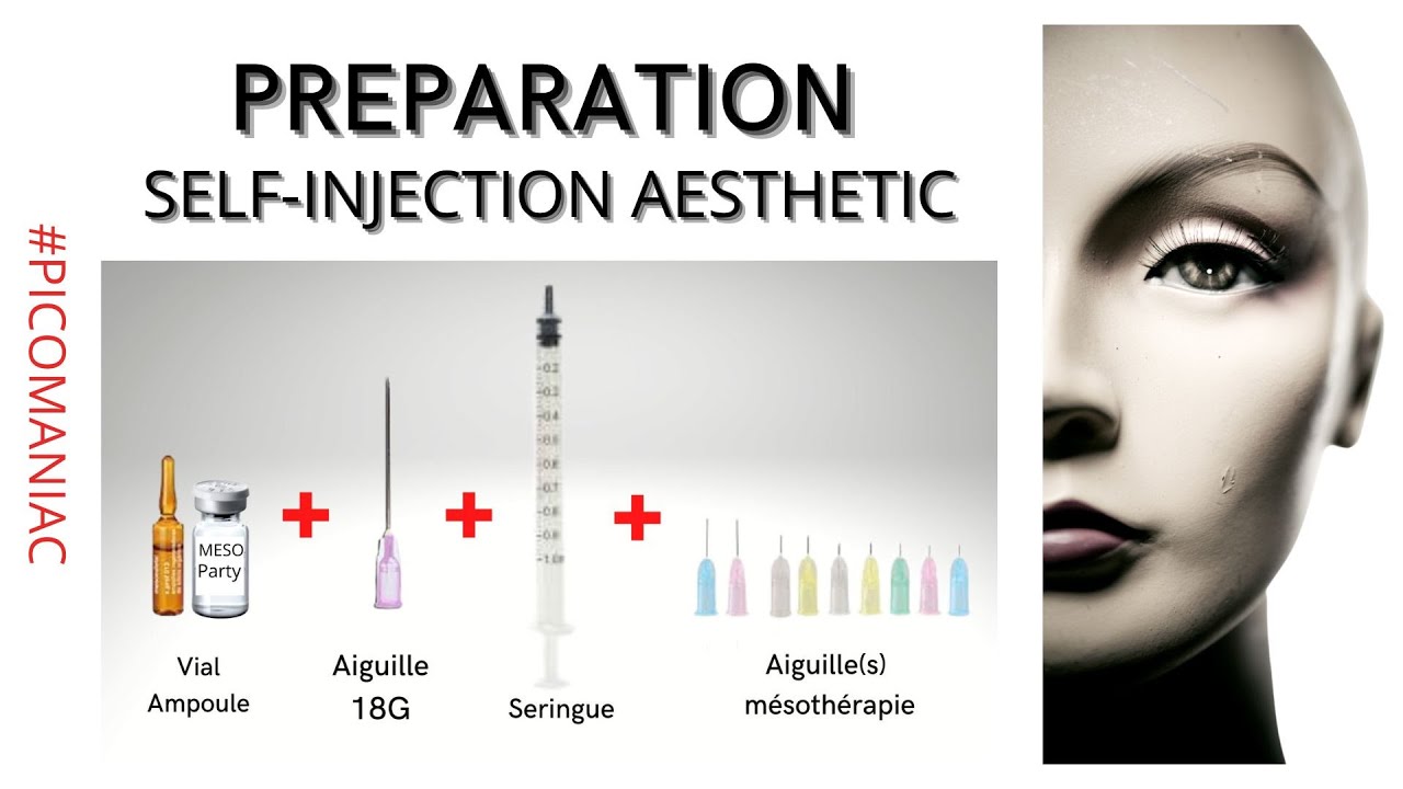 SELF-INJECTIONS MESO'PARTY & FILLER'PARTY. SACHEZ COMMENT DIFFERENCIER ...