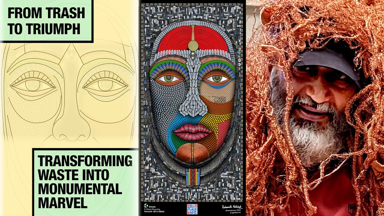 FROM TRASH TO TRIUMPH - TRANSFORMING WASTE INTO MONUMENTAL MARVEL - YouTube