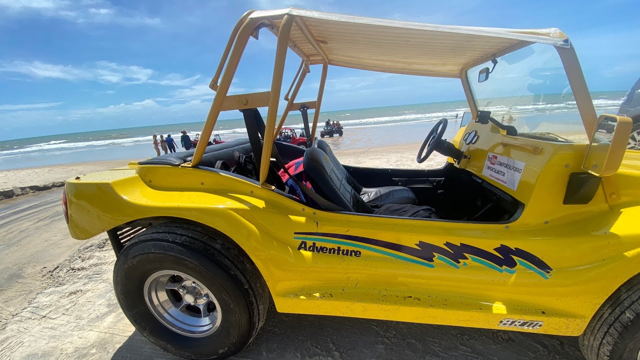DE BUGGY PELAS FALÉSIAS, DUNAS E BEIRA DE PRAIA. MORRO BRANCO. BEBERIBE ...