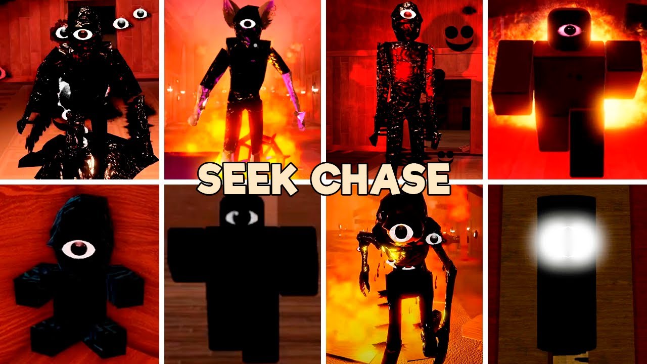DOORS Seek Chase VS 39 Different Seek Chases - YouTube