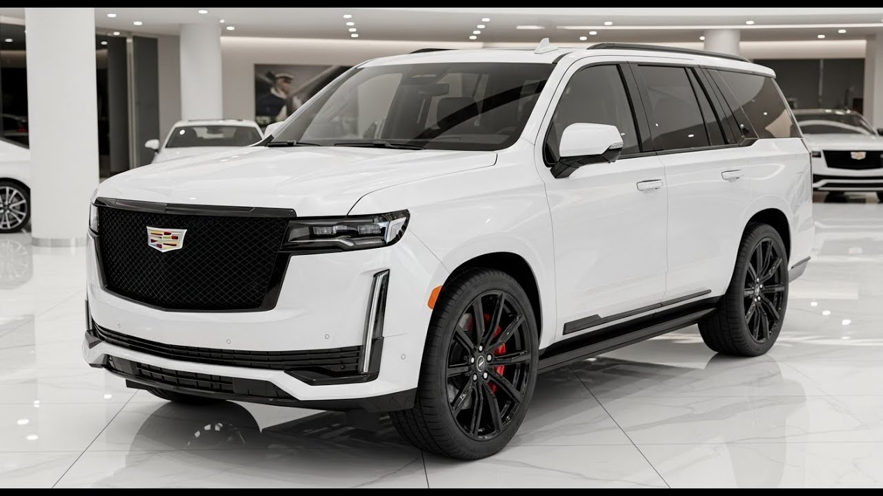 Exclusive Reveal! 2026 Cadillac Escalade V Just Dropped — Full Interior ...