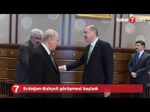 Devlet Bahçeli ve Tayyip Erdoğan Külliyede Biraraya Geldi.(cCc)