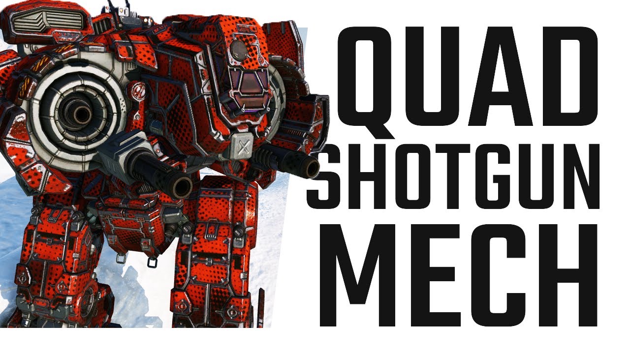 Crit Seeking Quad Shotgun Fafnir Build - Mechwarrior Online The Daily ...