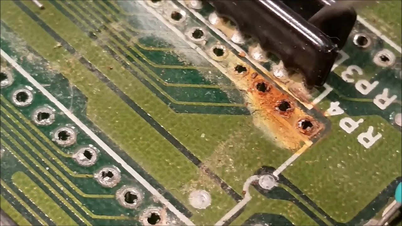ATARI 1040ST OS/TOS ROM Socket Repair Part 2 of 4 - YouTube