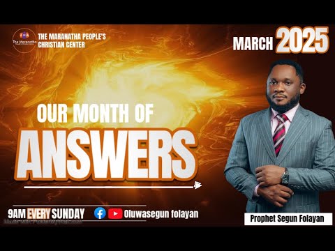SUNDAY SERVICE || Prophet Segun Folayan - YouTube
