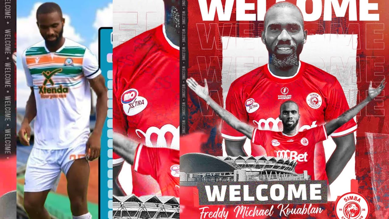 FREDDY MICHAEL KOUABLAN. MFUNGAJI MPYA SIMBA SC. USAJILI MPYA KWA SIMBA ...