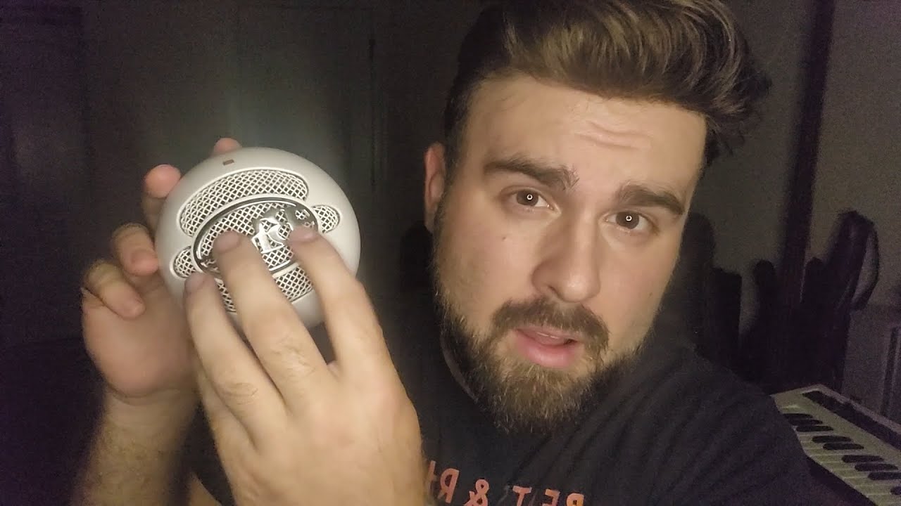 ASMR | Blue Snowball | Fast & Aggressive Mic Tapping, Brushing and ...