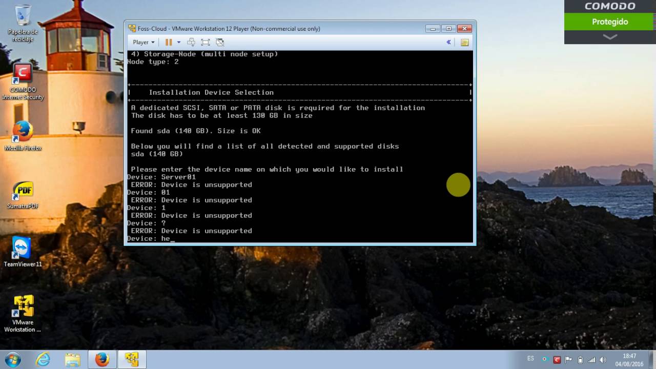 Foss Cloud virtualizado - YouTube