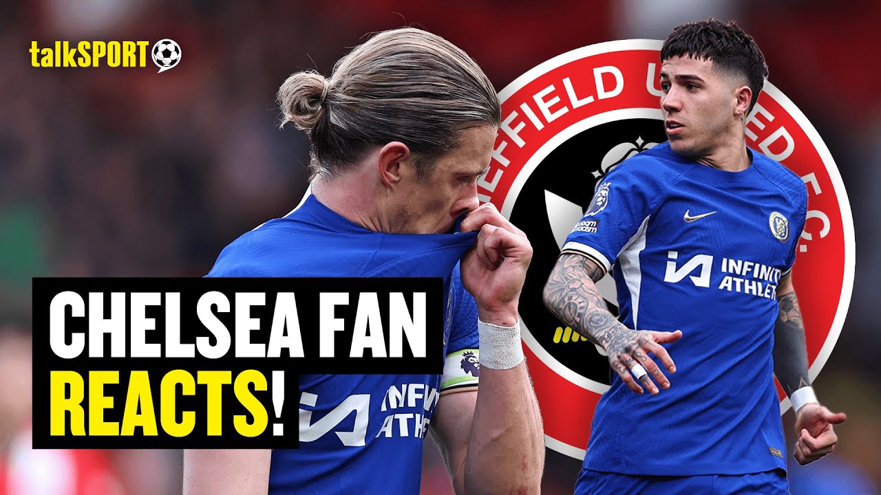 FED UP Chelsea Fan Admits He's GIVEN UP After 2-2 Draw To Sheffield ...