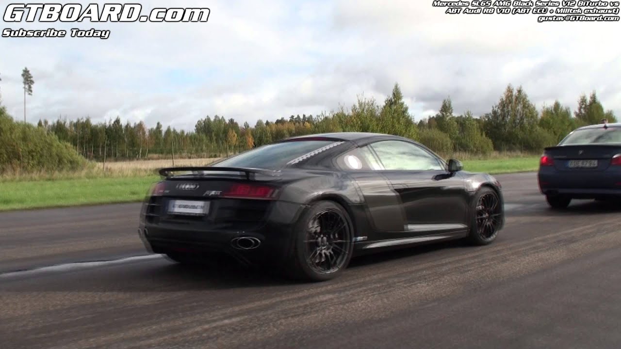 Audi R8 V12 Black
