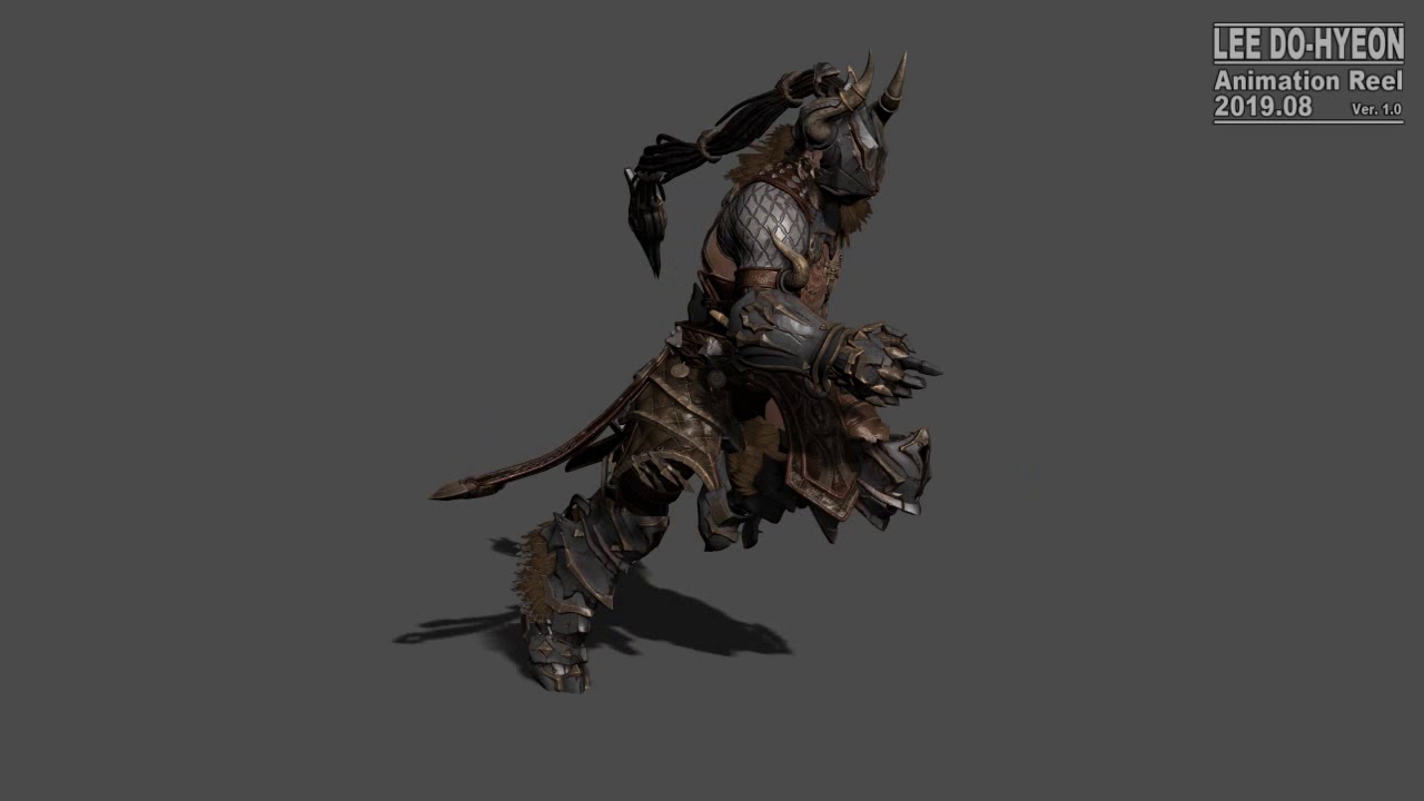 2019 game animation reel - YouTube