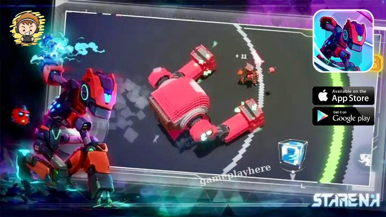 STARENA - Robot Battle Gameplay Walkthrough - (Android/iOS) - YouTube