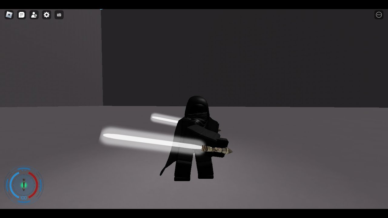 Saber Showdown gameplay with dual backhand saber. - YouTube