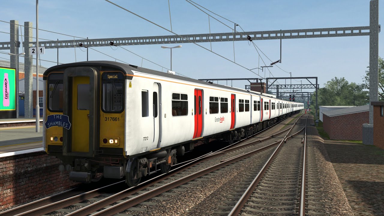 Shenfield - York | Class 317 | Train Simulator Classic - YouTube