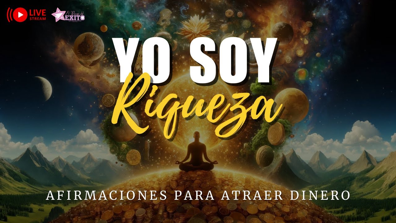 🔴 YO SOY Riqueza y Abundancia 🌟💰 Poderosas Afirmaciones para Atraer ...