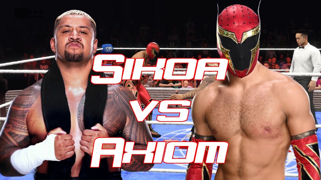 Solo Sikoa vs Axiom | PvP | (WWE 2K23) | Pure Pro Wrestling - YouTube