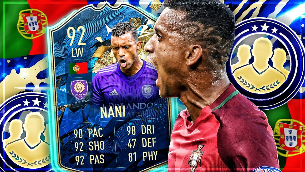 FIFA 20: 92er NANI TOTS SQUAD BUILDER BATTLE 🔥🌟 - YouTube