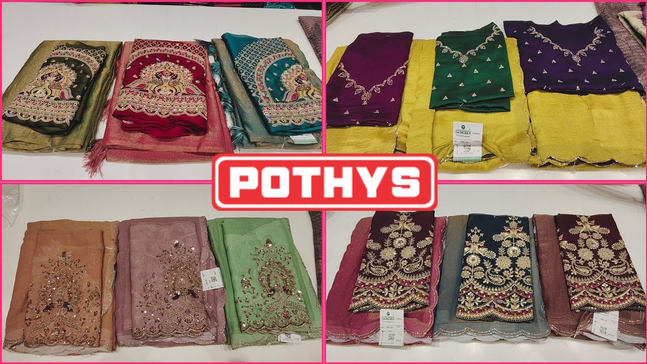 🎉🌾 New Year & Pongal Special Saree Collection ♥️ Pothys - Trichy ...