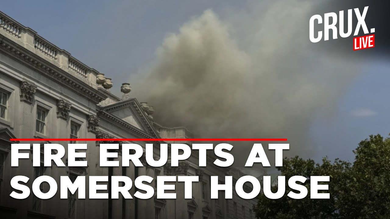 Major Firefighting Operation After Blaze At London's Somerset House ...