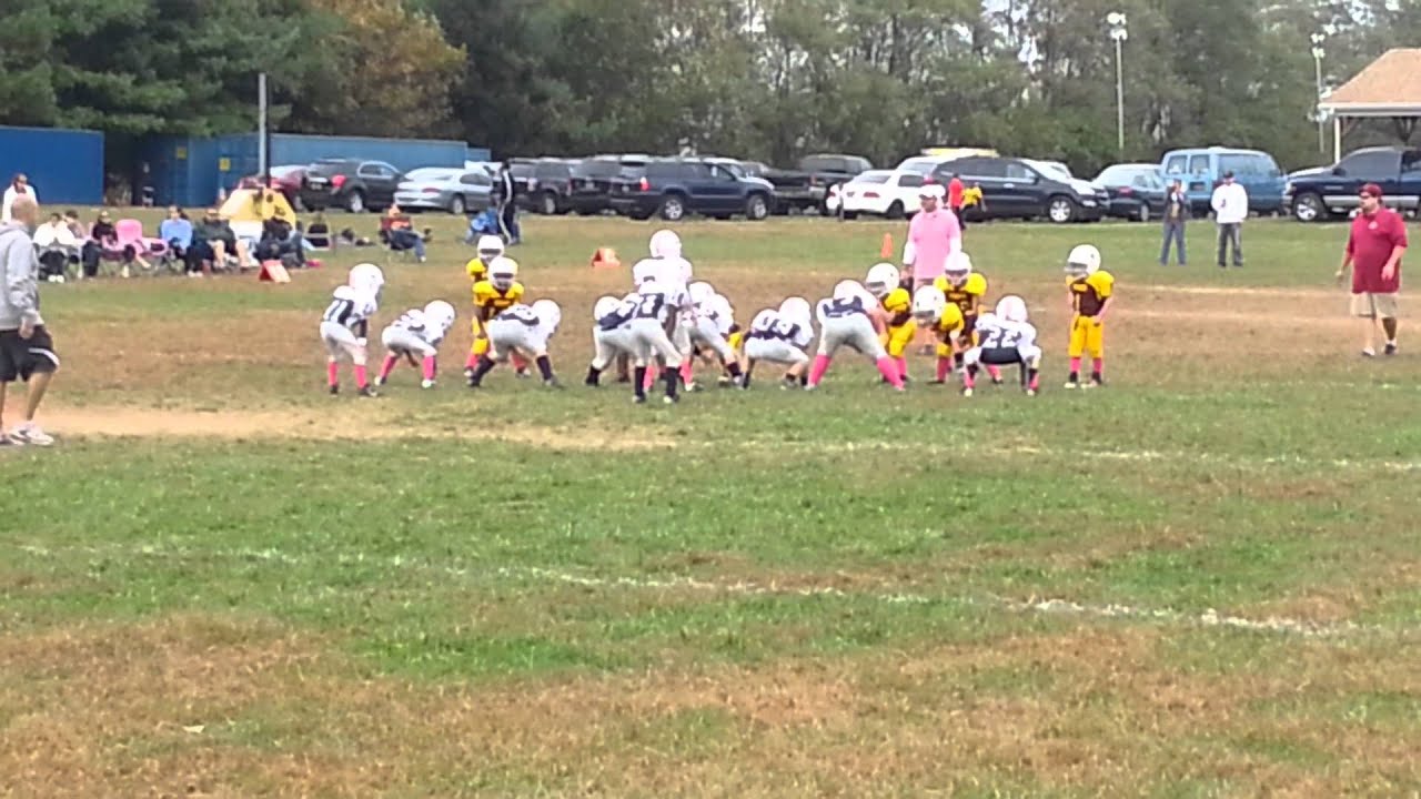 MOT Football Cowboys vs Redskins (Little Pros) - YouTube