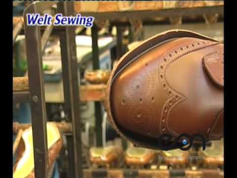ESM Goodyear Welt Sewing Machine - Model GIS/L - YouTube