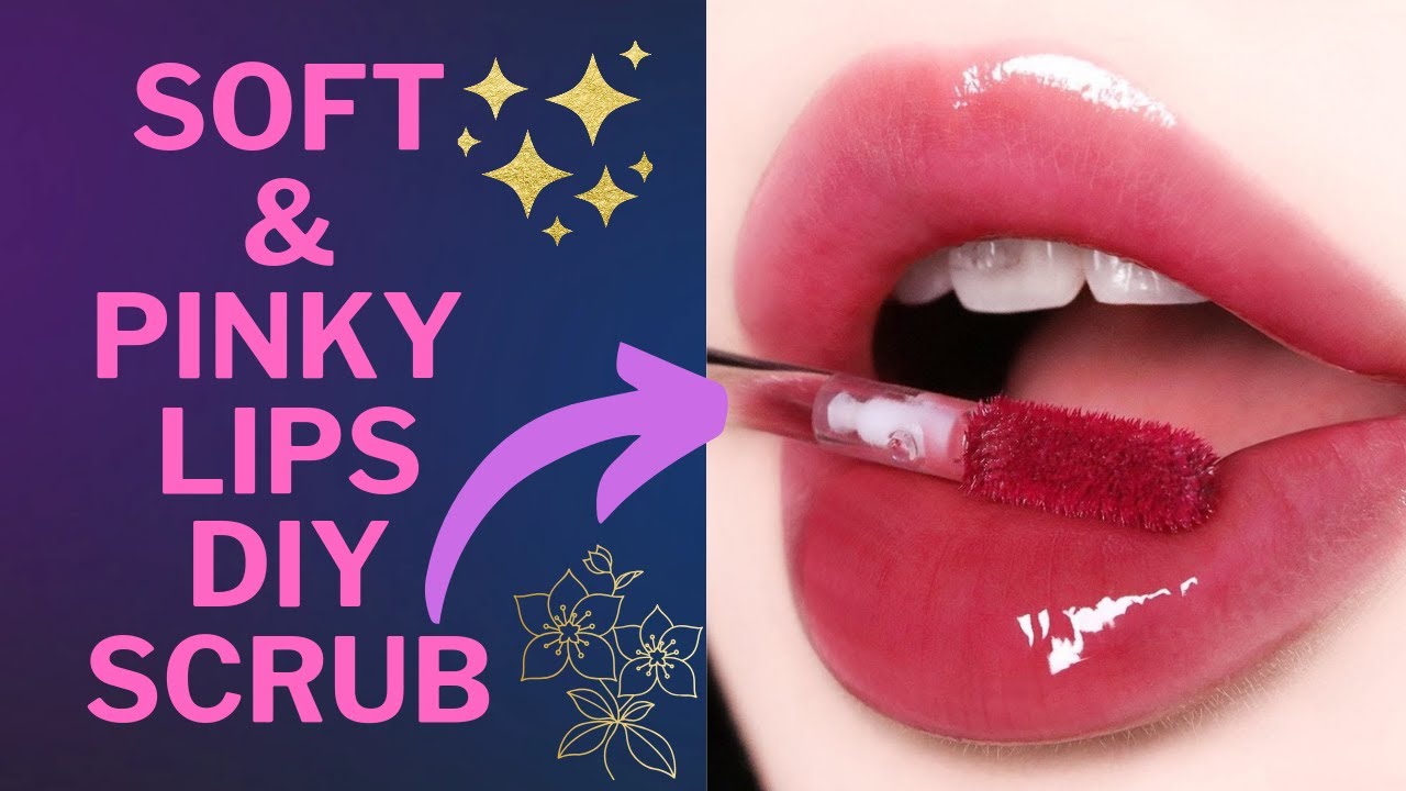 Achieve Soft Pink Lips 👄 With This Simple DIY Scrub! 💋 - YouTube