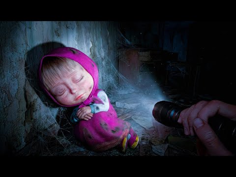 THEY FOUND the MASHA and the BEAR Characters in an ABANDONED House !!