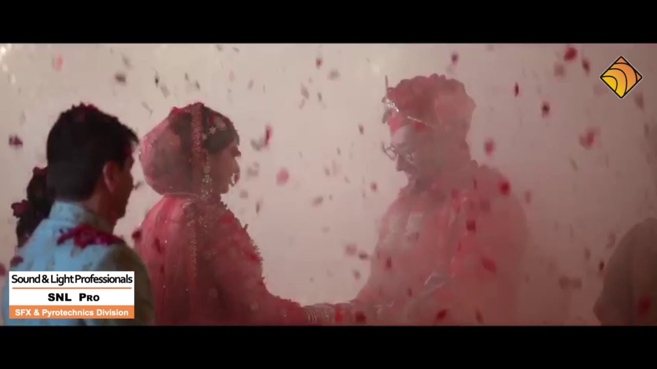 Wedding Special Effects - Bridal Entry SFX Pyrotechnics - YouTube