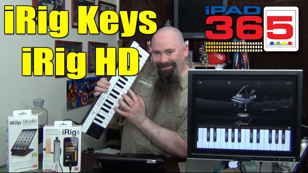 iRig Keys and iRig HD with Lightning Connector - YouTube