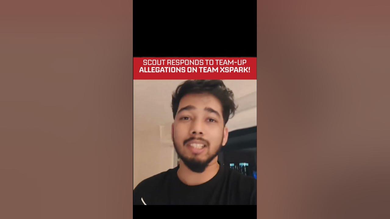 Scout react on Tx Team up Allegations and Bgis news for Tx 😱 #bgmi #scout #short #trending #feed ...