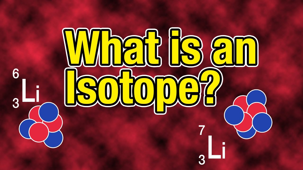ISOTOPES Explained – How can chlorine have a relative mass of 35.5 🤯 ...