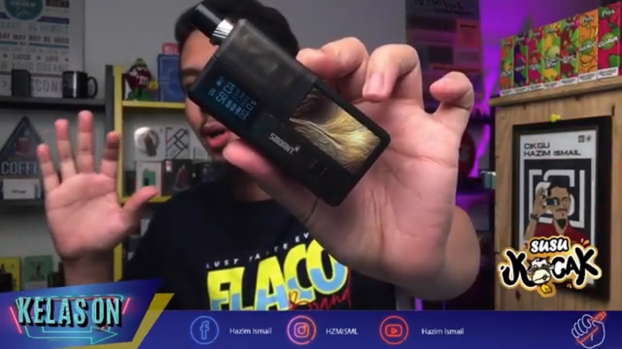 BUKA KOTAK : SMOANT KNIGHT 80 [ POD MOD 80 WATT ] - YouTube