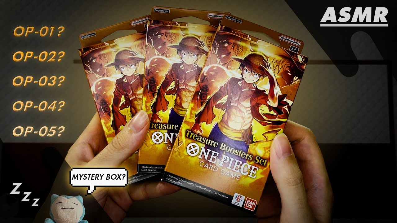 NEW! One Piece "Treasure Boosters Set" - Mystery Pack Opening 🏴‍☠️💤 ...