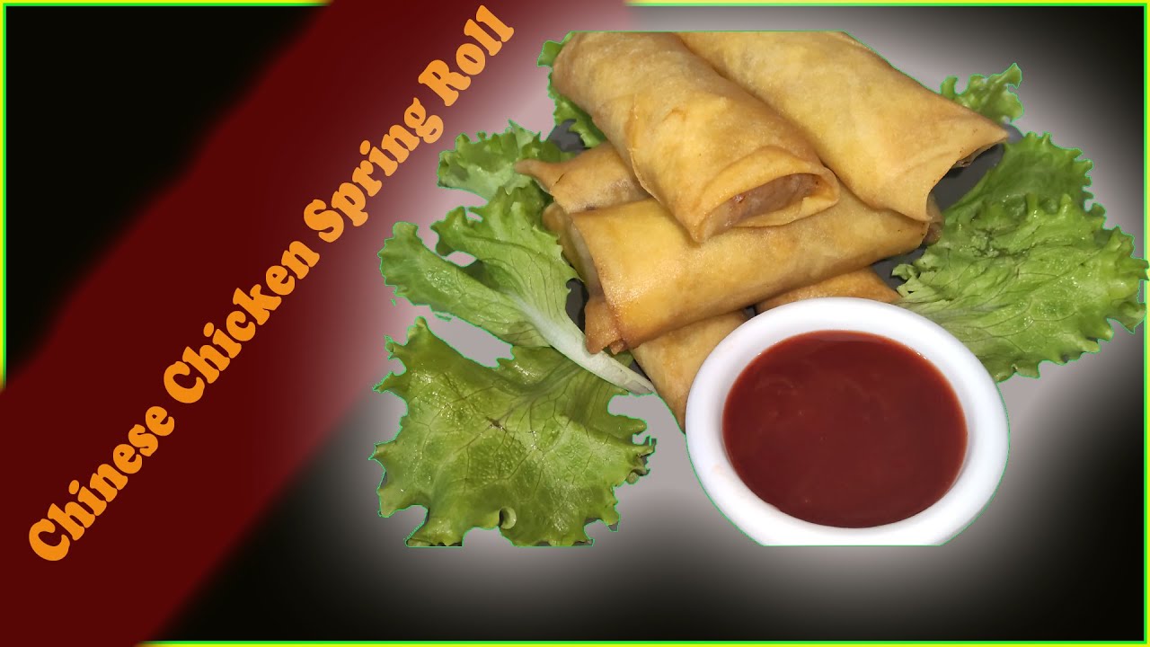 🌟 Chinese Chicken & Vegetable Roll | Crispy & Delicious Recipe 🌟 - YouTube