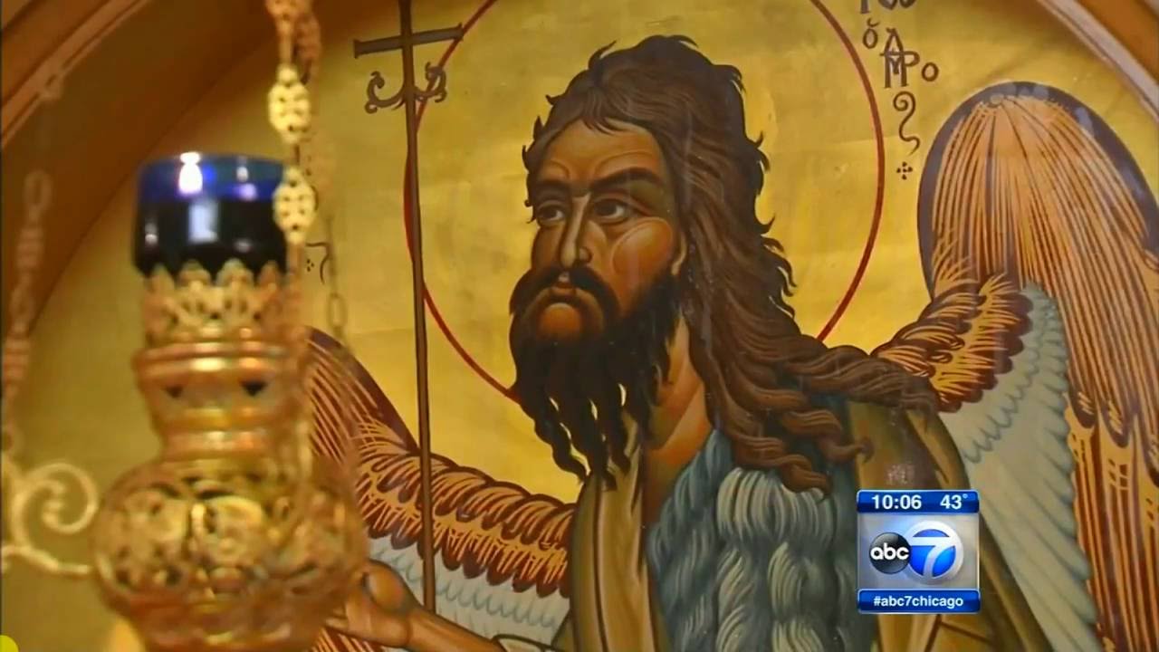 John the Baptist icon weeps myrrh miracle - YouTube
