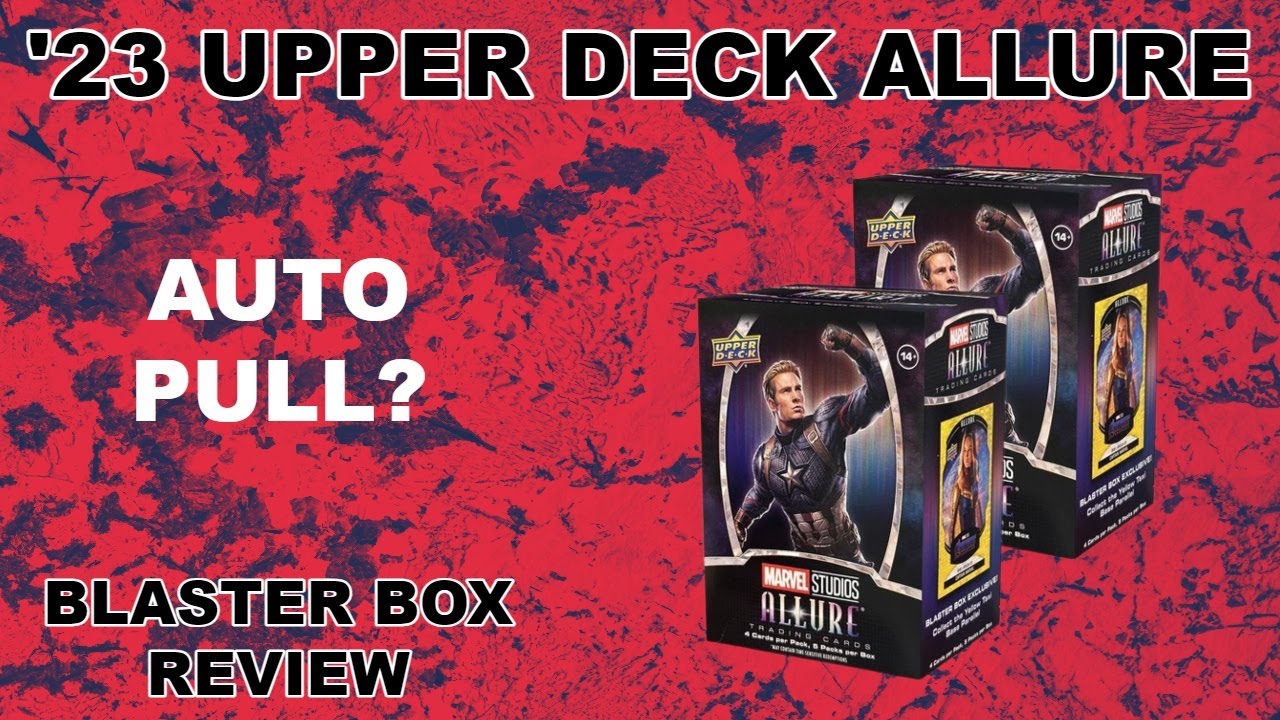 PARALLEL AUTO?!?! 2023 Upper Deck Marvel Allure Blaster Box Review ...