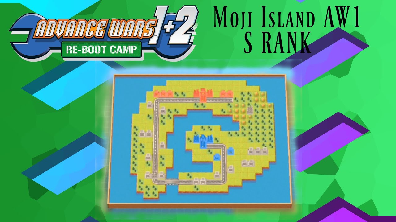 War Room - Moji Island AW 1 - S Ranking! - Advance Wars Re-Boot Camp ...