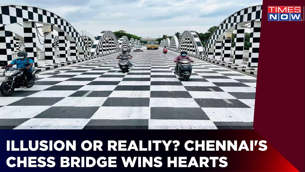 Chennai's Chess Bridge Delights All | PM Modi At World Chess Olympiad ...